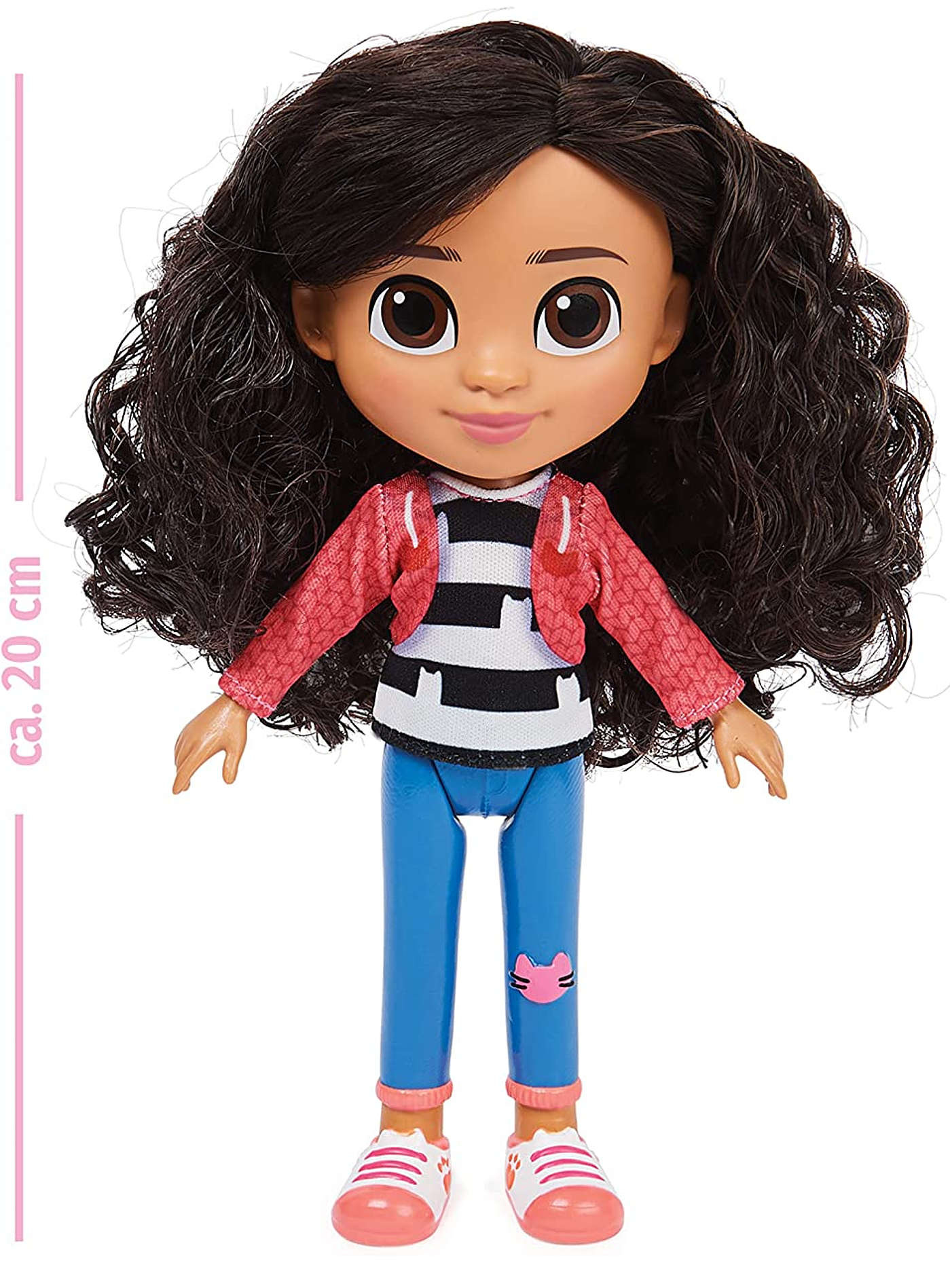 Gabi's Cat House Velká panenka Gabby s čelenkou s kočičíma ušima 20 cm ...